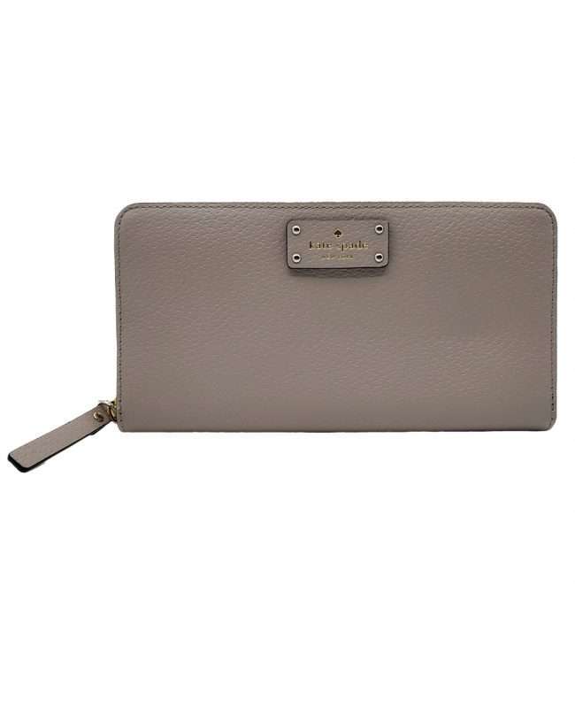 Kate Spade New York Grey Street Exotic Neda Wallet Moose Frosting ...